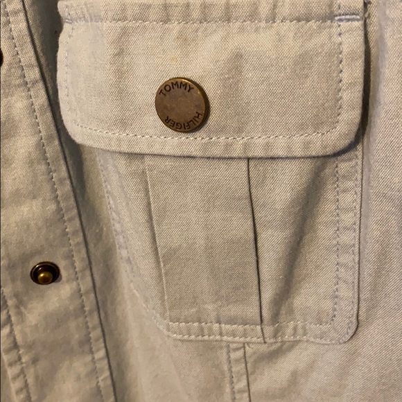 Tommy Hilfiger | Jackets & Coats | Tommy Hilfiger Light Cargo Jacket ...